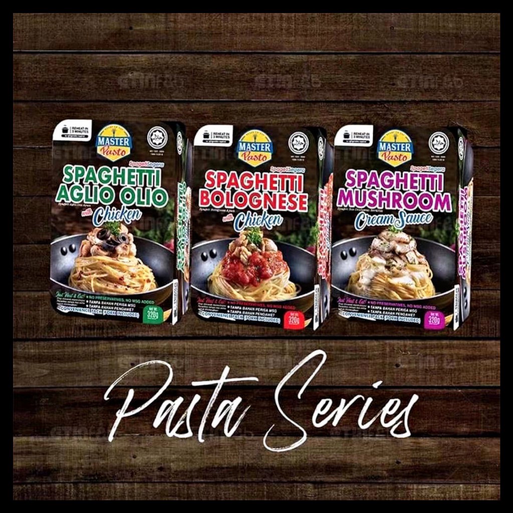 [READY STOCK 现货] HALAL 🔥 Instant Meal Master Pasto Spaghetti Bolognese ...