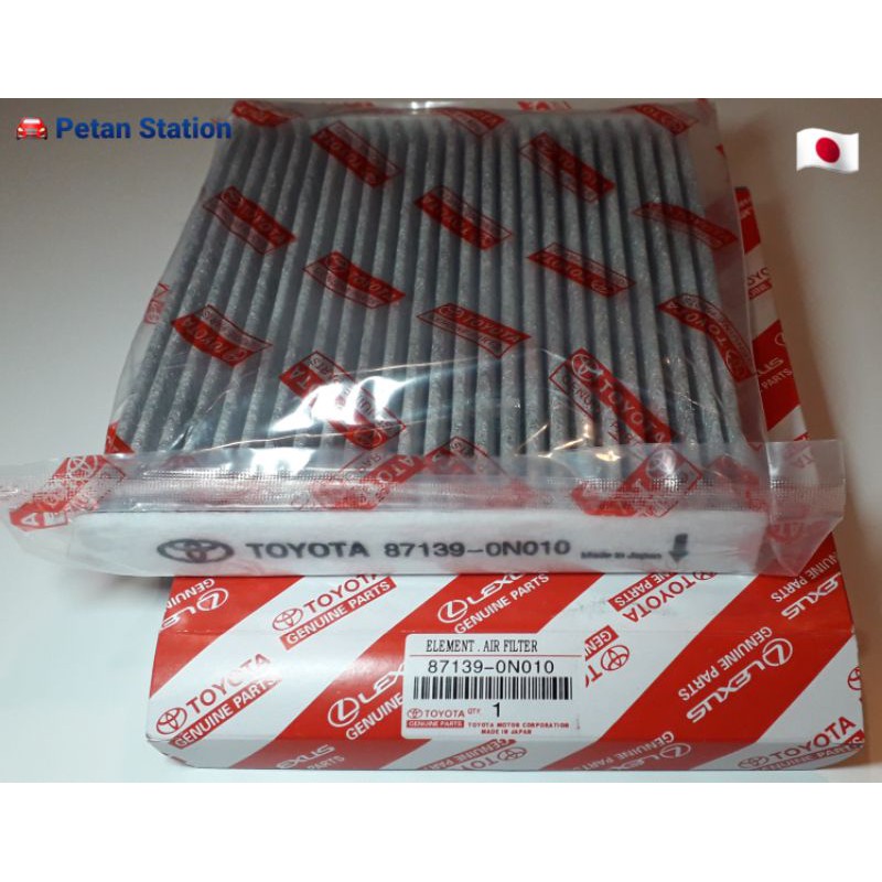 GENUINE TOYOTA VIOS/ALTIS/CAMRY/HILUX/INNOVA CABIN AIR CONDITION FILTER ...