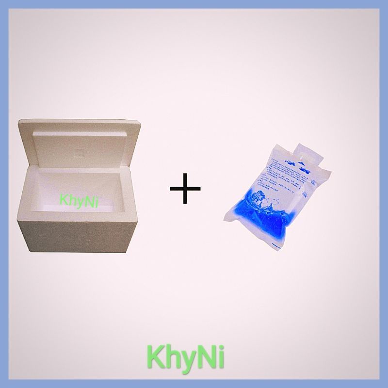 Gabus Putih / Cooler Box / Polystyrene Ice Box + Ice Pack (TP305 ...