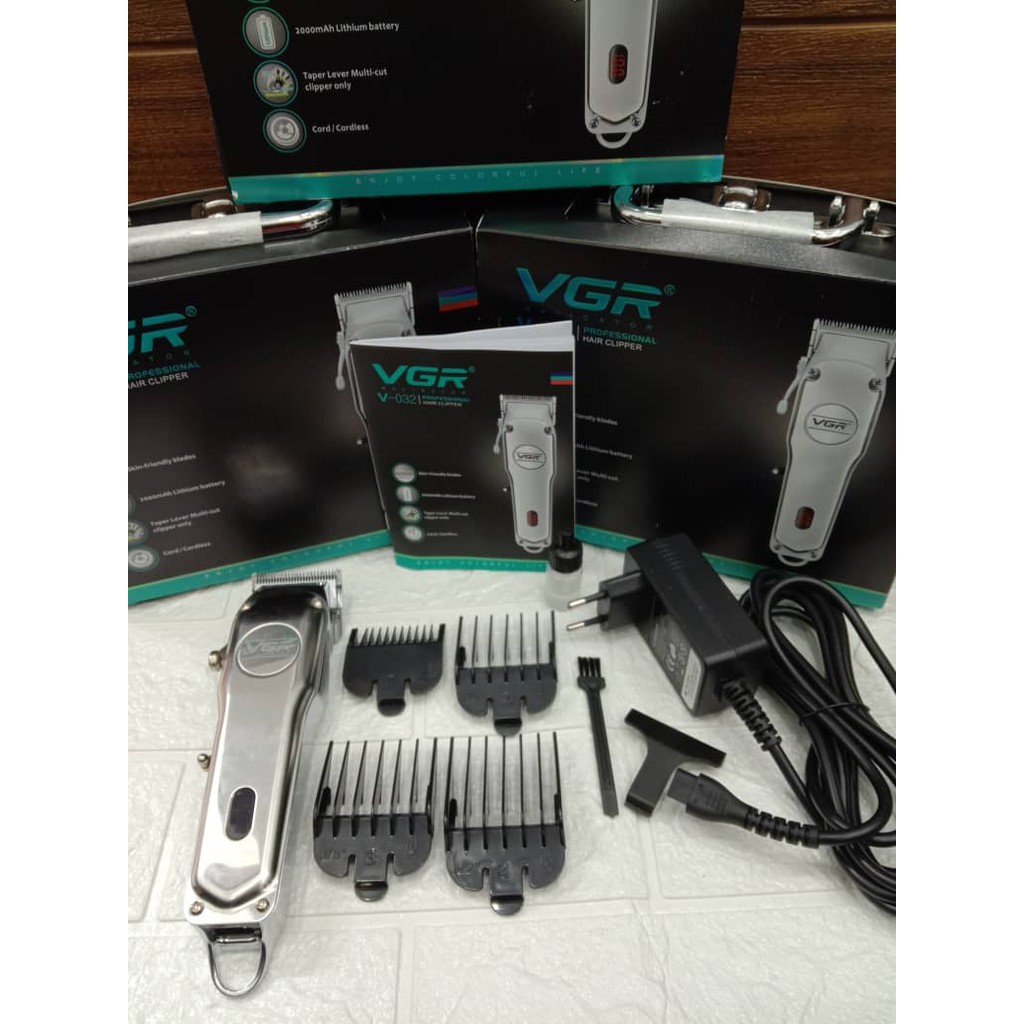 Original VGR V-032 Adjustable Professional Rechargeable Hair Trimmer Japan | Shopee Malaysia
