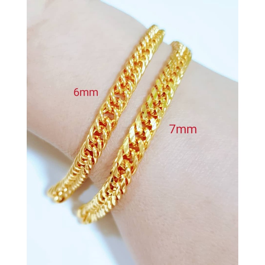 Rantai Tangan lipan gajah bracelet EMAS Bangkok | Shopee Malaysia