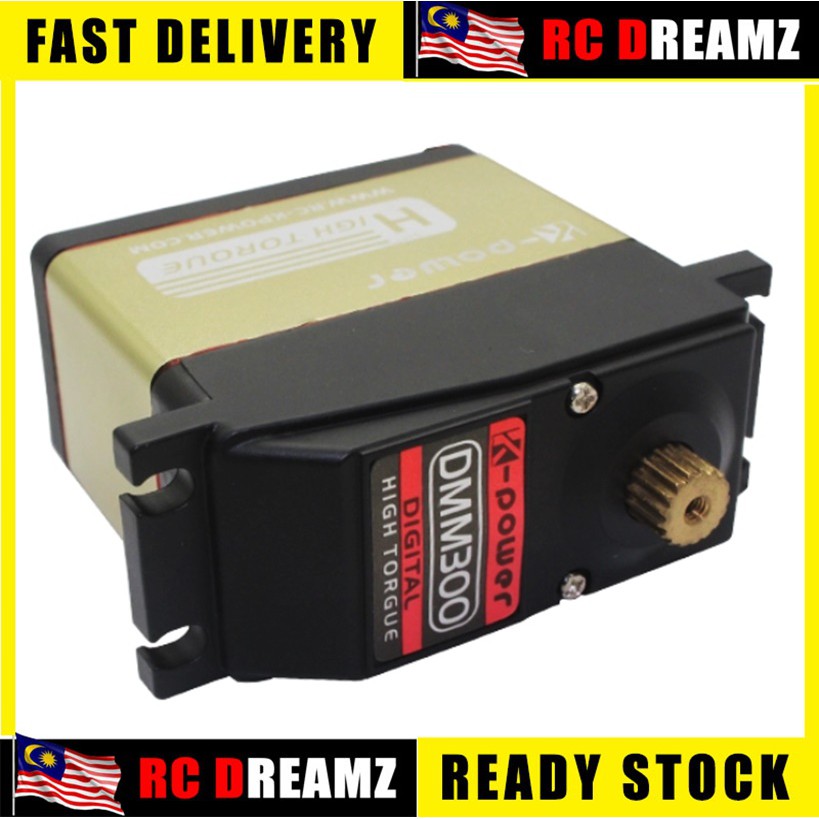 K-Power Metal Gear High Torque Digital Waterproof Servo 30KG/6V for 1/5 ...