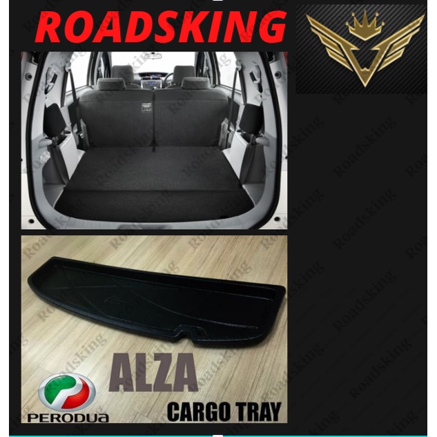 PERODUA ALZA 2014-2022 REAR CARGO BOOT TRAY CAR ACCESSORIES HIGH ...
