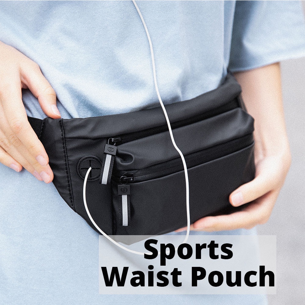 size -Exclusive|PREMIUM Waterproof Running Waist Pouch with Headphone ...