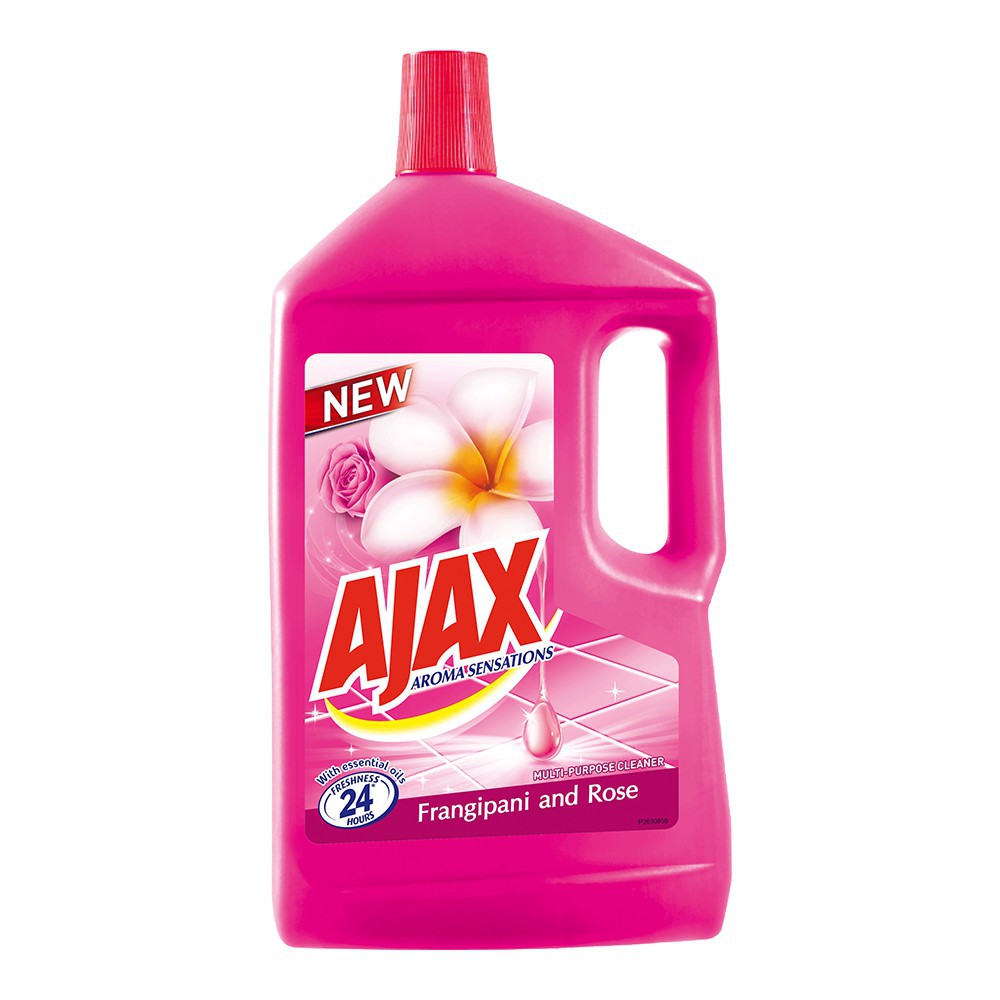 Ajax Aroma Sensations Frangipani & Rose Multi Purpose Floor Cleaner ...