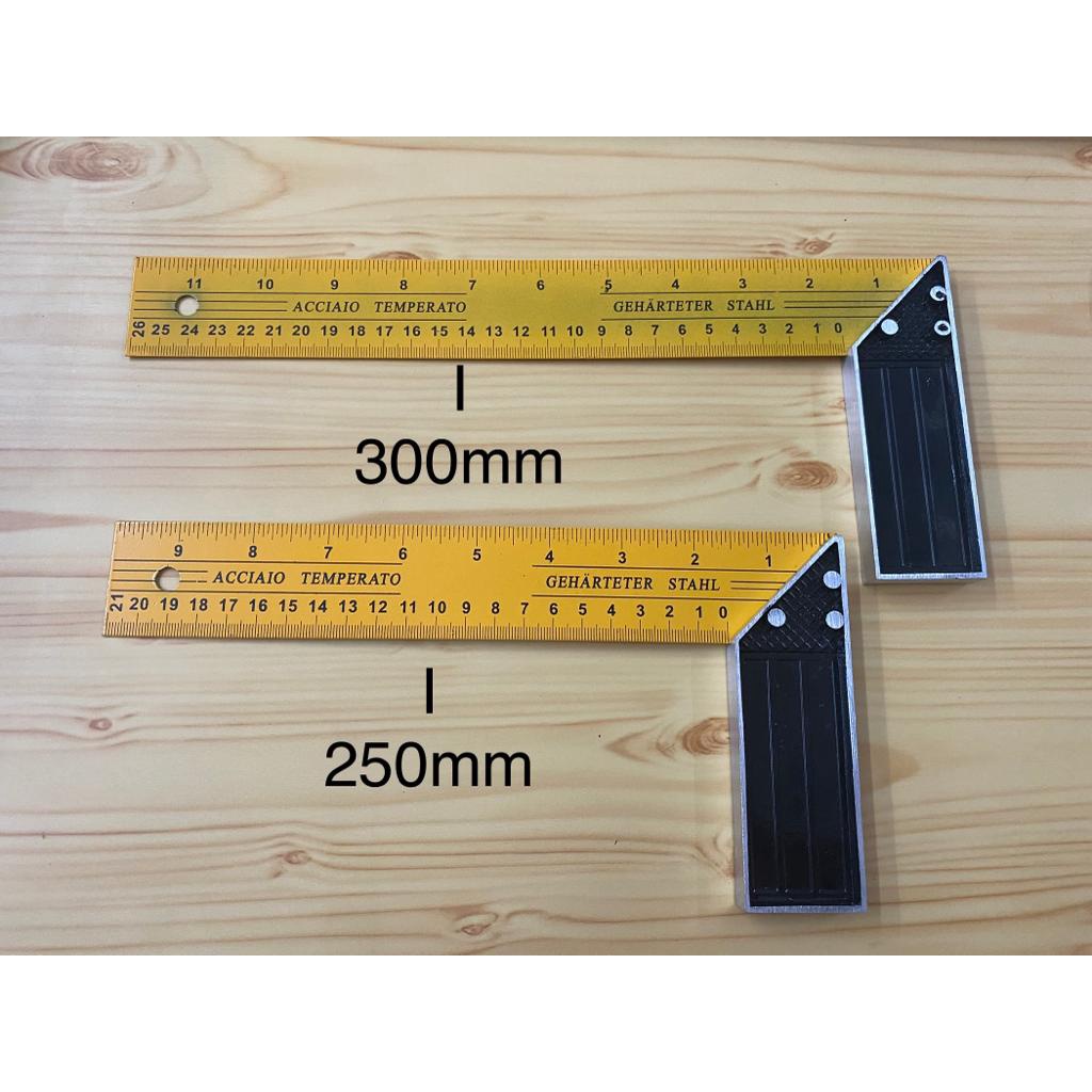 TRY Square stainless steel carpenter square scale L ruler/pembaris L ...
