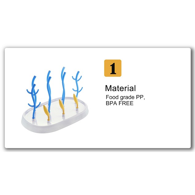 Baby Bottles Drying Rack -MK-DBR-002-- A31-1 Tempat Simpan botol Bayi ...