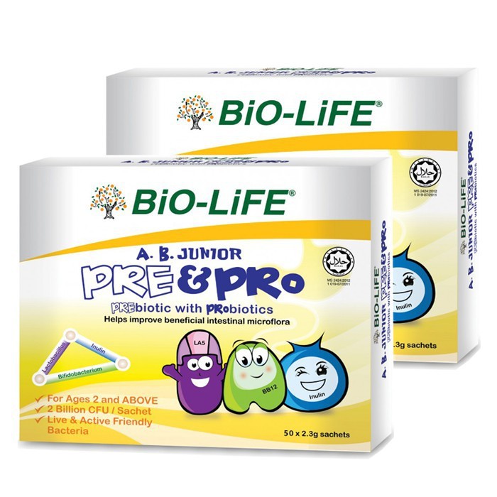 [EXP:03/2027] Biolife Ab Junior Pre&Pro Prebiotics With Probiotics ...