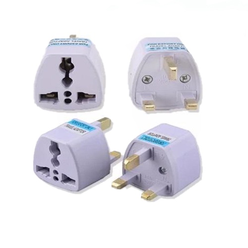 Universal 005 Travel Adapter US/EU/AU TO UK/HK 3 Pin Power Socket ...