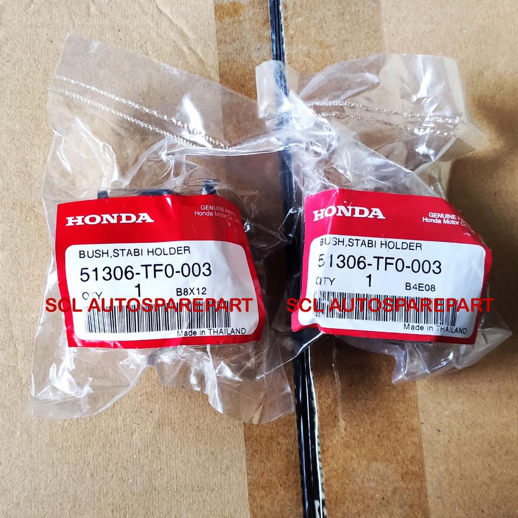 [ SCL AUTO ] Honda Genuine Front Stabilizer Bar Bush Honda Jazz TFO TF0 ( GE ) ( 51306-TF0-003 ...