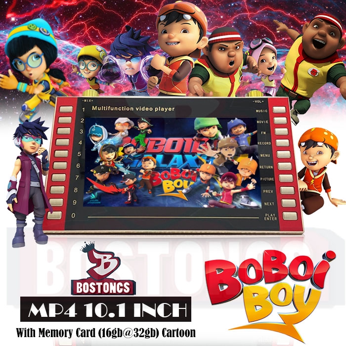 BOSTON MP4 Kid Learning Player 10 Inch Full HD Screen Video Cartoon Kid ...