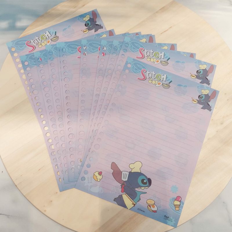 Stitch binder paper, lilo stitch binder contents | Shopee Malaysia