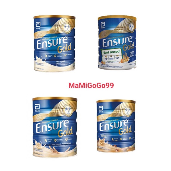 Abbott Glucerna Vanilla /Wheat/Chocolate , Ensure Gold Vanilla/ Coffee /Almond /Wheat 400g ...