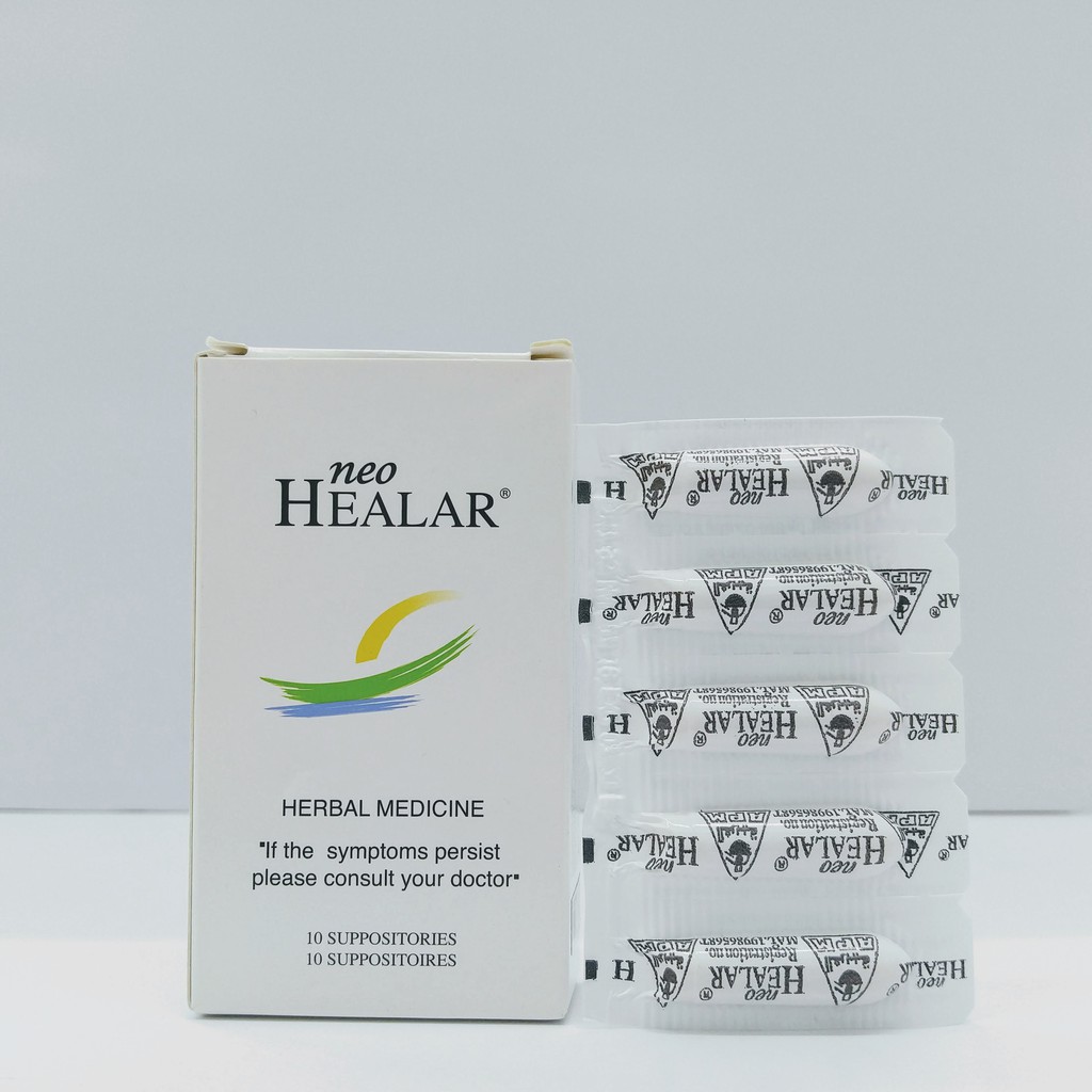 Neo Healer Herbal Medicine Suppositories 10's (exp07/21) | Shopee Malaysia