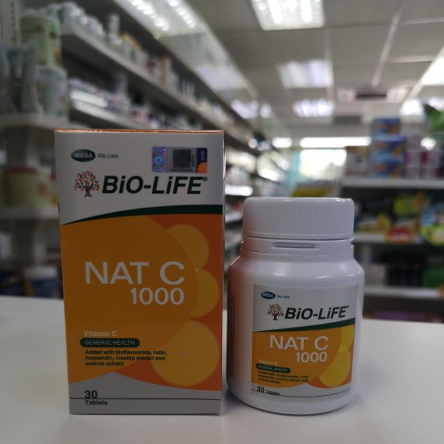 Bio-Life Nat C 1000mg 30’s Tablet | Shopee Malaysia