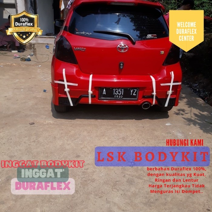 Yaris Trd Rear Bodykit BODY KIT Nice Product | Shopee Malaysia
