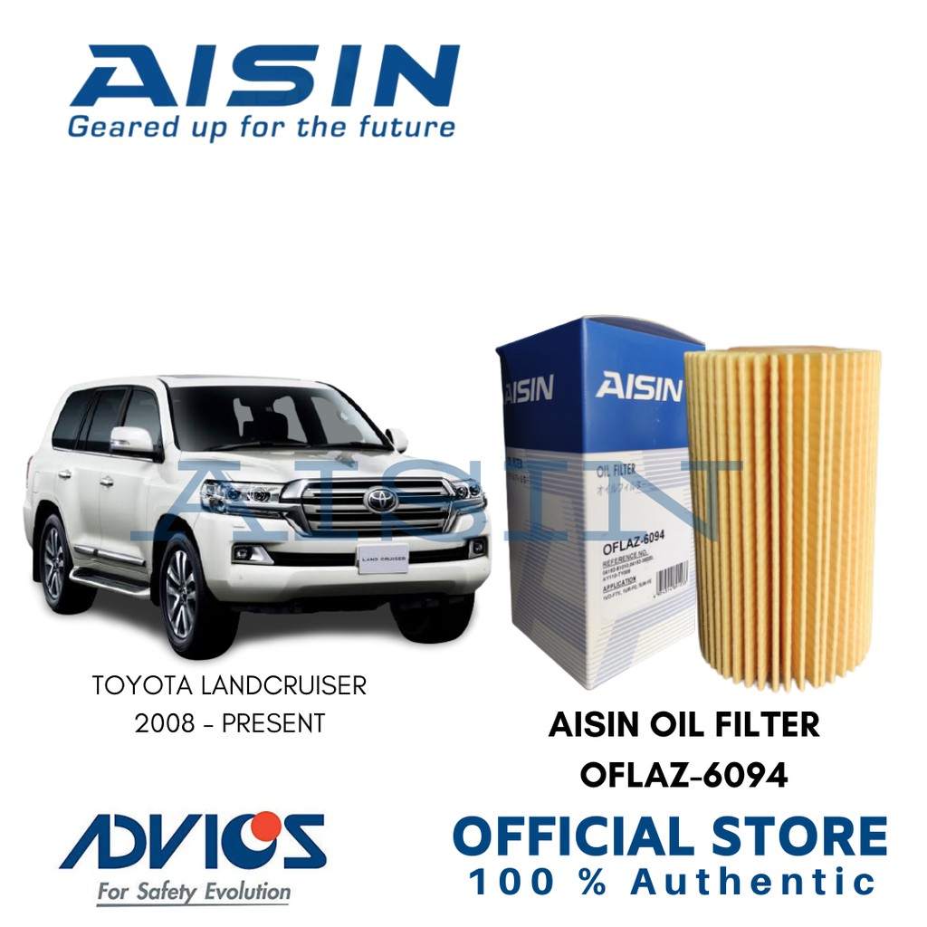 Aisin Oil Filter for Toyota Landcruiser 2008 - Present | Shopee Malaysia
