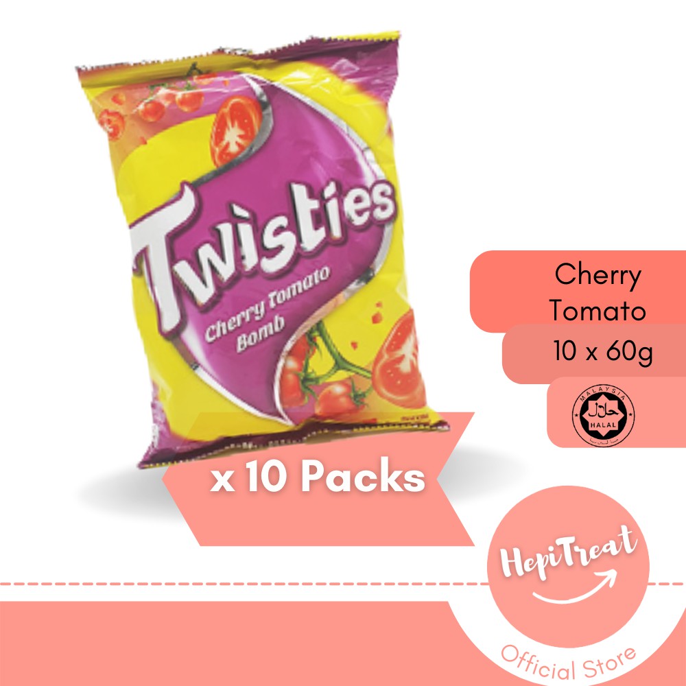 Mondelez Twisties Snack Roasted Chicken / BBQ Curry / Cheese / Tomato ...