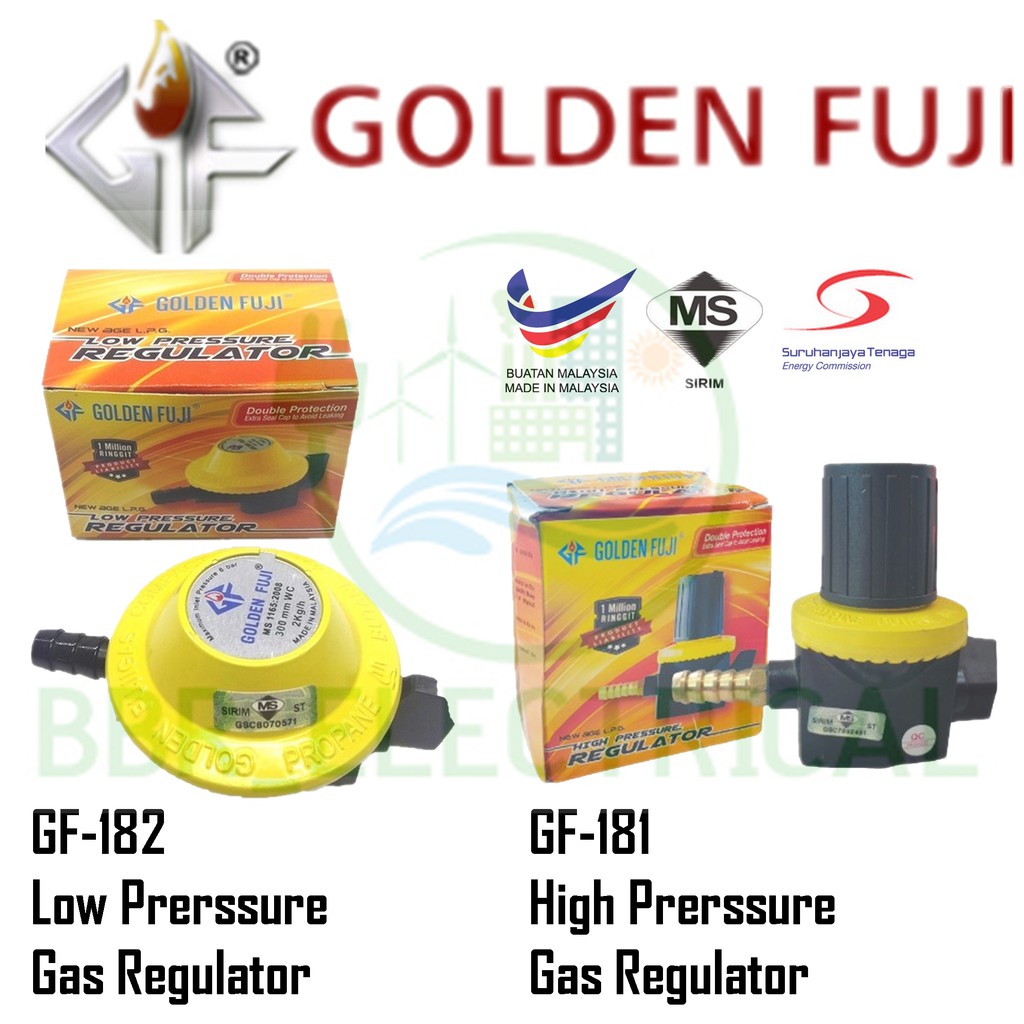 GOLDEN FUJI LOW PRESSURE / HIGH PRESSURE REGULATOR *100% ORIGINAL* (1 ...