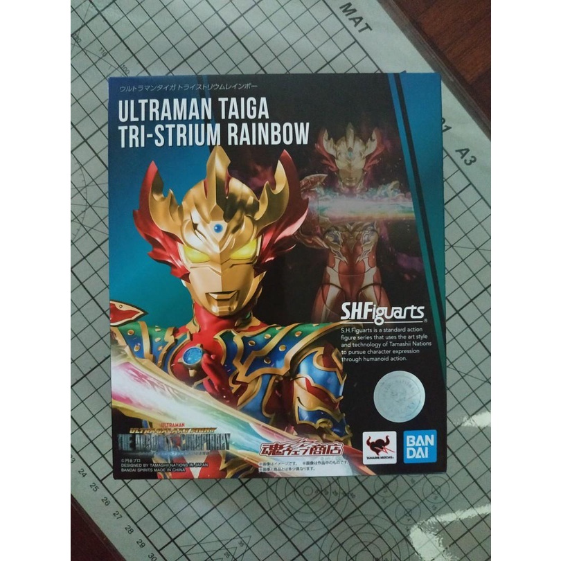 (Ready Stock) SHF S.H.Figuarts Ultraman Taiga Tri-Strium Rainbow (Japan ...