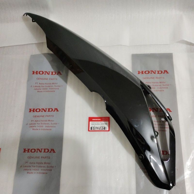 Original Black Honda Supra X 125 Batman Right Body Cover | Shopee Malaysia