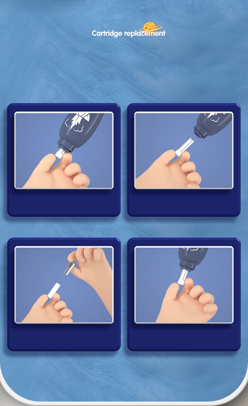 Electric Stationery 3Pc/Set Pencil Sharpener Electronic Eraser Vacuum ...