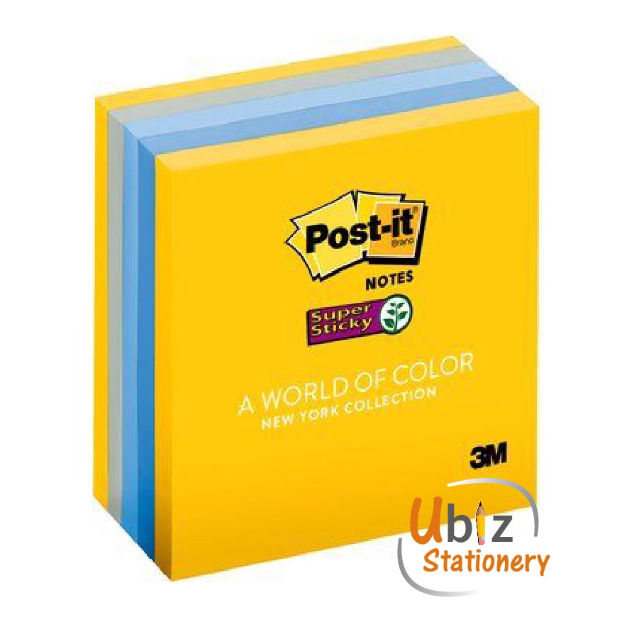 3M Post-it Super Sticky Notes 3 in x 3 in (5pads/pack) | Shopee Malaysia