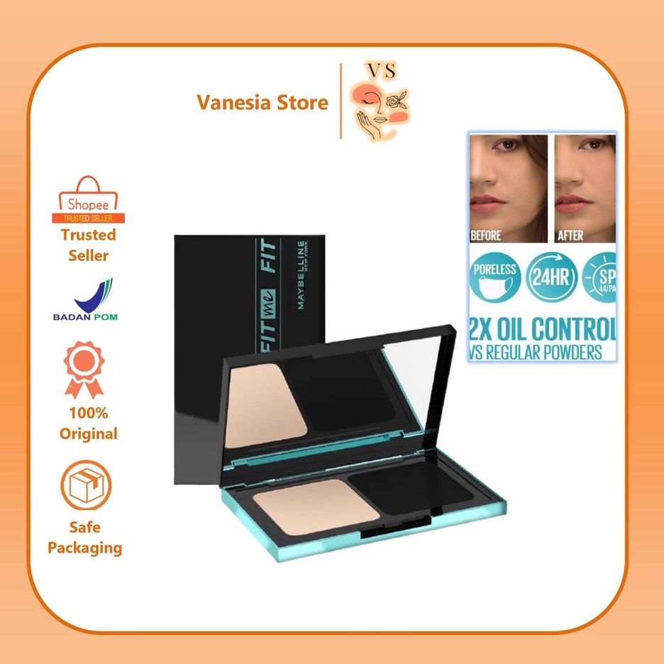 Maybelline Fit Me 24HR Oil Control Powder Foundation (Cosmetic Powder ...
