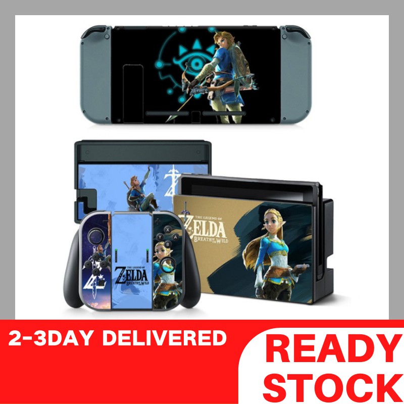 Zelda Customized Stickers For Nintendo Switch Decals | Shopee Malaysia