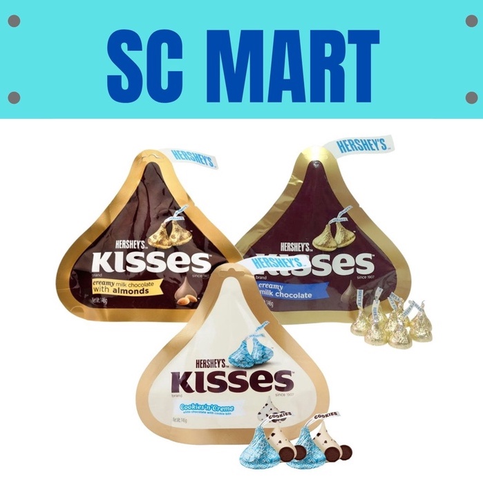 [SC] Hershey's Kisses Chocolate 36g (3 Flavor) | Shopee Malaysia