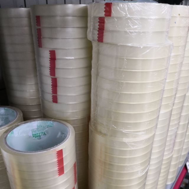 Pioneer sweettape Opp tape 12mm 43mic X 12mm X 40y transparent wrapping ...