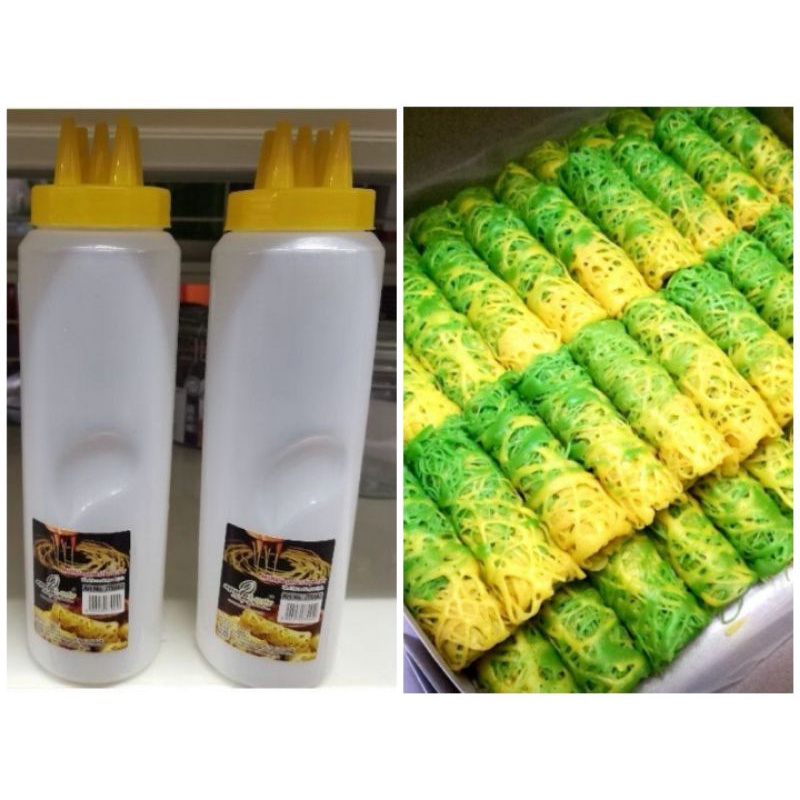 Botol Roti Jala 5 Lubang 3 Lubang /Botol Kicap/Botol Roti Jala Jelita ...