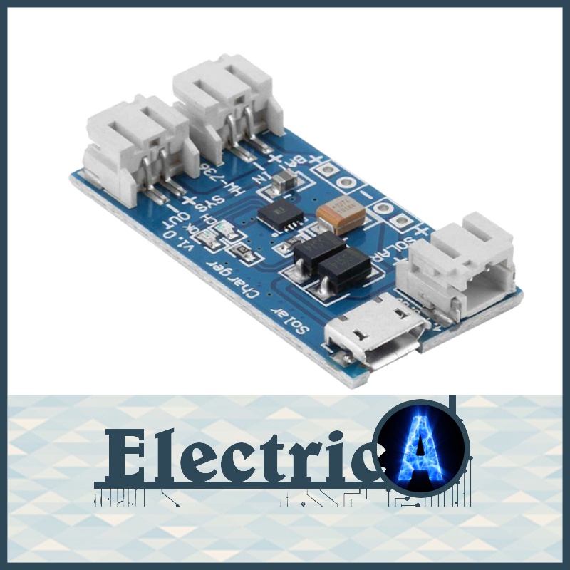 500mA DC 4.4-6V CN3065 Mini Solar Lipo Lithium Battery USB Charger ...