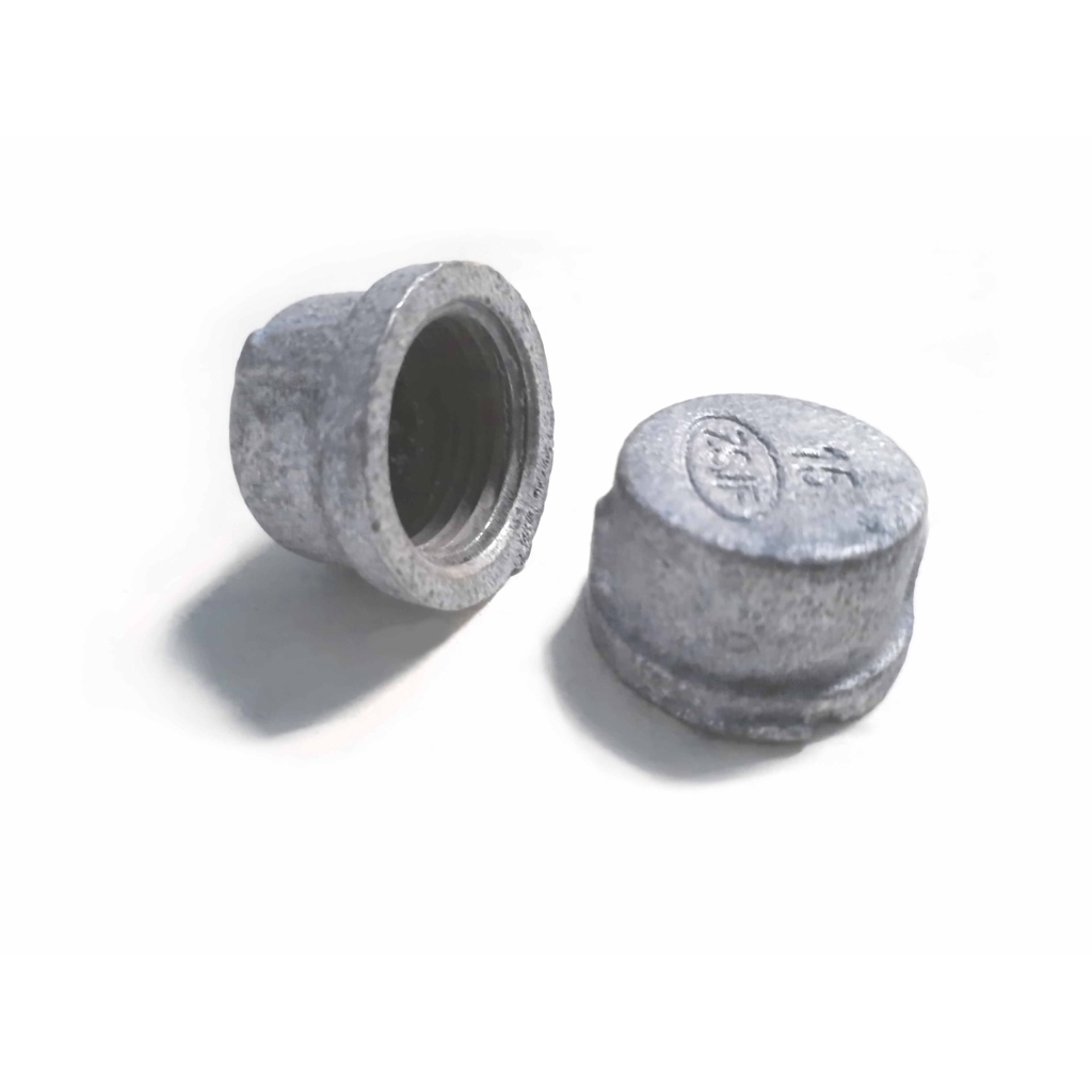 Galvanised Iron End Cap/ GI PVC Pipe Fitting End Cap | Shopee Malaysia