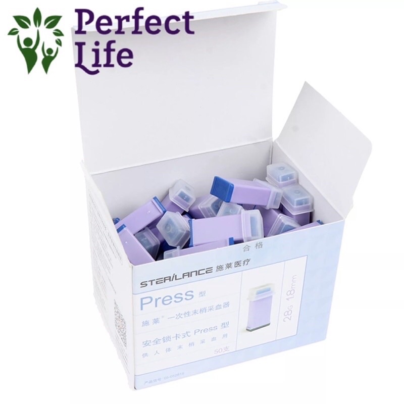 Blood Lancet Auto Press Lancet 28g/21G | Shopee Malaysia