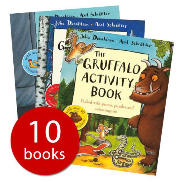 The Gruffalo Children Activity Collection 10 Books | Macmillan ...