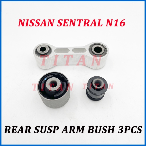 NISSAN SENTRA N16 REAR SUSPENSION ARM BUSH / CONTROL ARM BUSH SET 3PCS ...