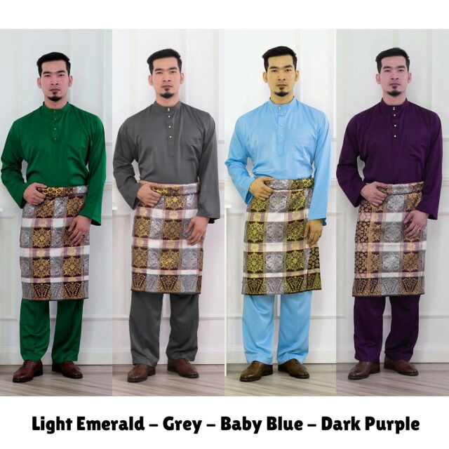 BAJU MELAYU CEKAK MUSANG BERPESAK . SEDONDON RAYA 2020 NIKAH TUNANG ...