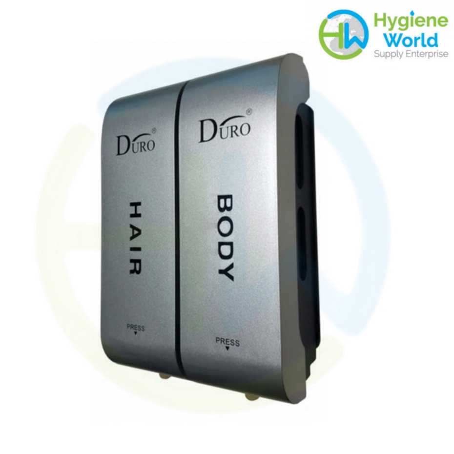 DURO Double Liquid Soap Dispenser [DURO-9555] / FOR GEL/LIQUID HAND ...