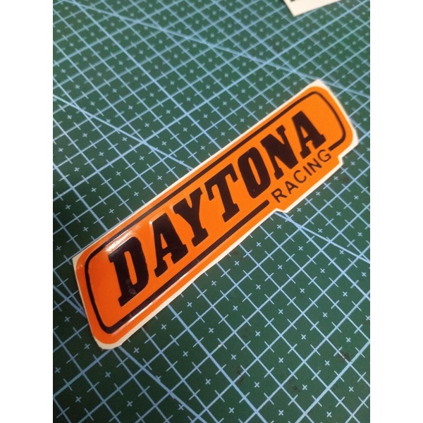 Sticker Daytona Racing Sticker Timbul Sticker Cutting High Quality ...