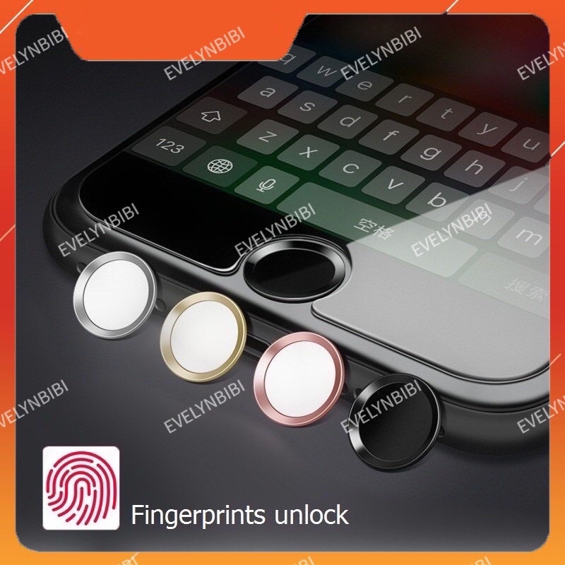 Apple Iphone Home Button Touch ID Sticker Fingerprint | Shopee Malaysia