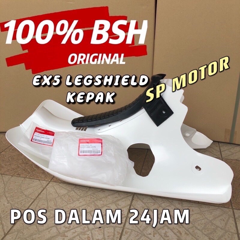 🔥 HONDA EX5 /DREAM KEPAK PUTIH 100% BOONSIEW ORIGINAL EX5 FRONT COVER ...