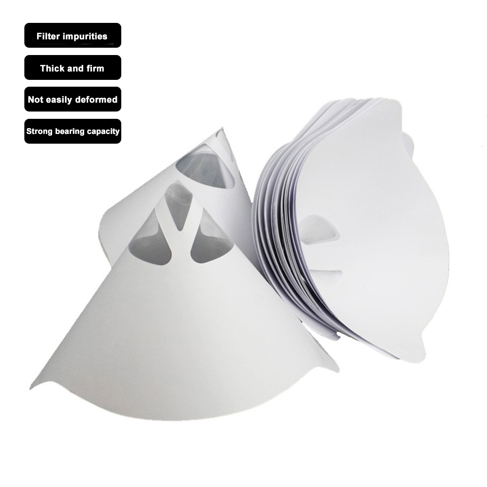 50pcs Fine Paint filter paper Strainers funnel car paint spray paint ...