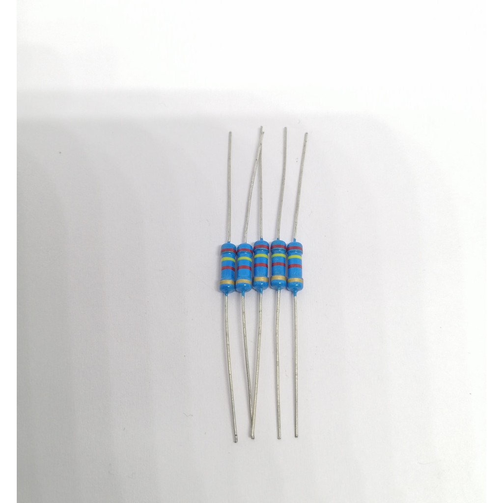 10 PCS 2.4K ±5% 0.5W, Through Hole Resistor | Shopee Malaysia