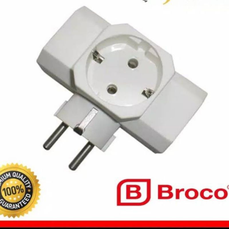 CAHAYA Broco Ground T Plug/Multi 3 and 4 Hole T Plug/Grounded T Plug ...