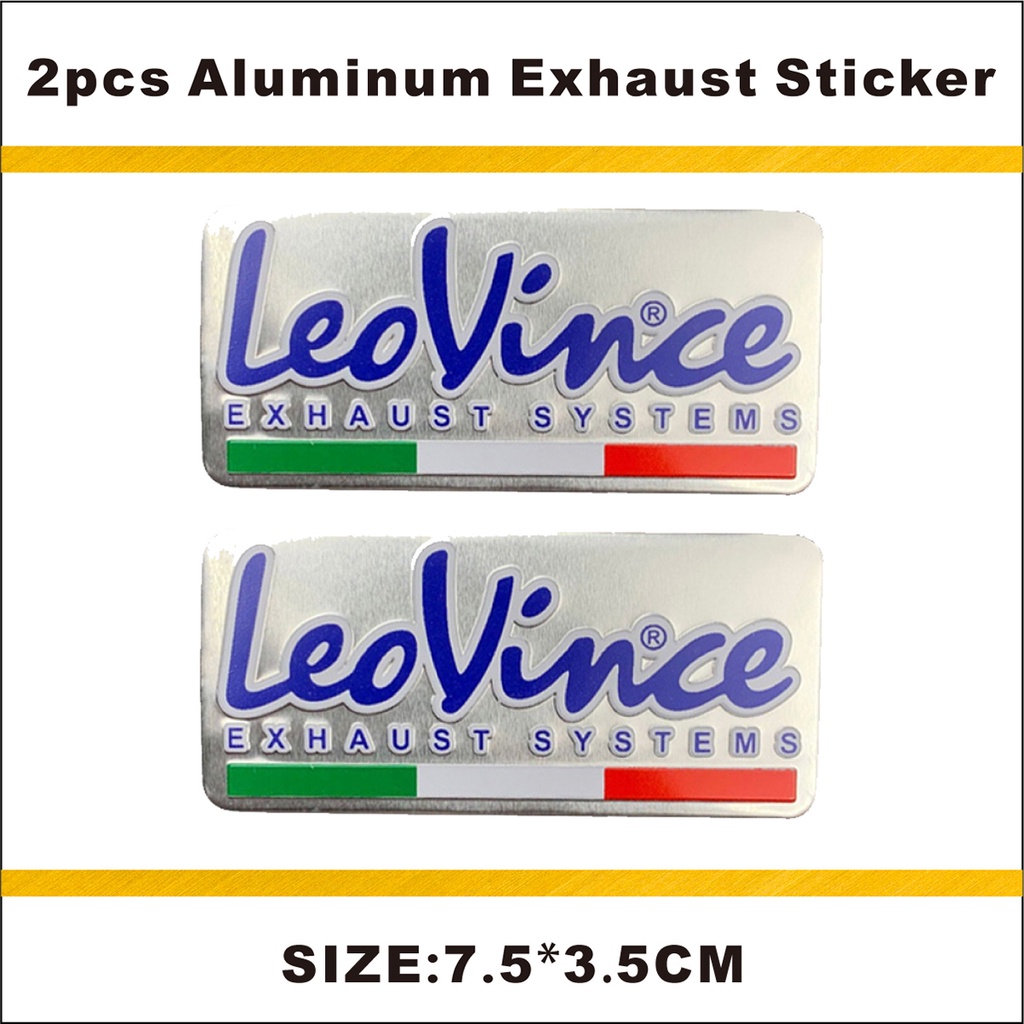 Yoshimura Muffler Decal Heat Resistant 3D Aluminium Akrapovic Emblem ...