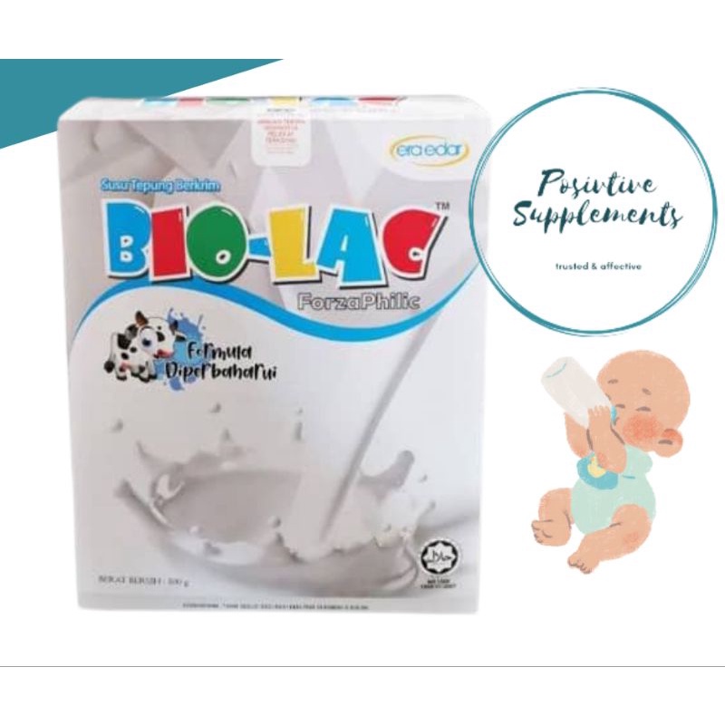 Susu Biolac (1 BOX) 6 X 500G 1-3YEARS BIO LAC | Shopee Malaysia