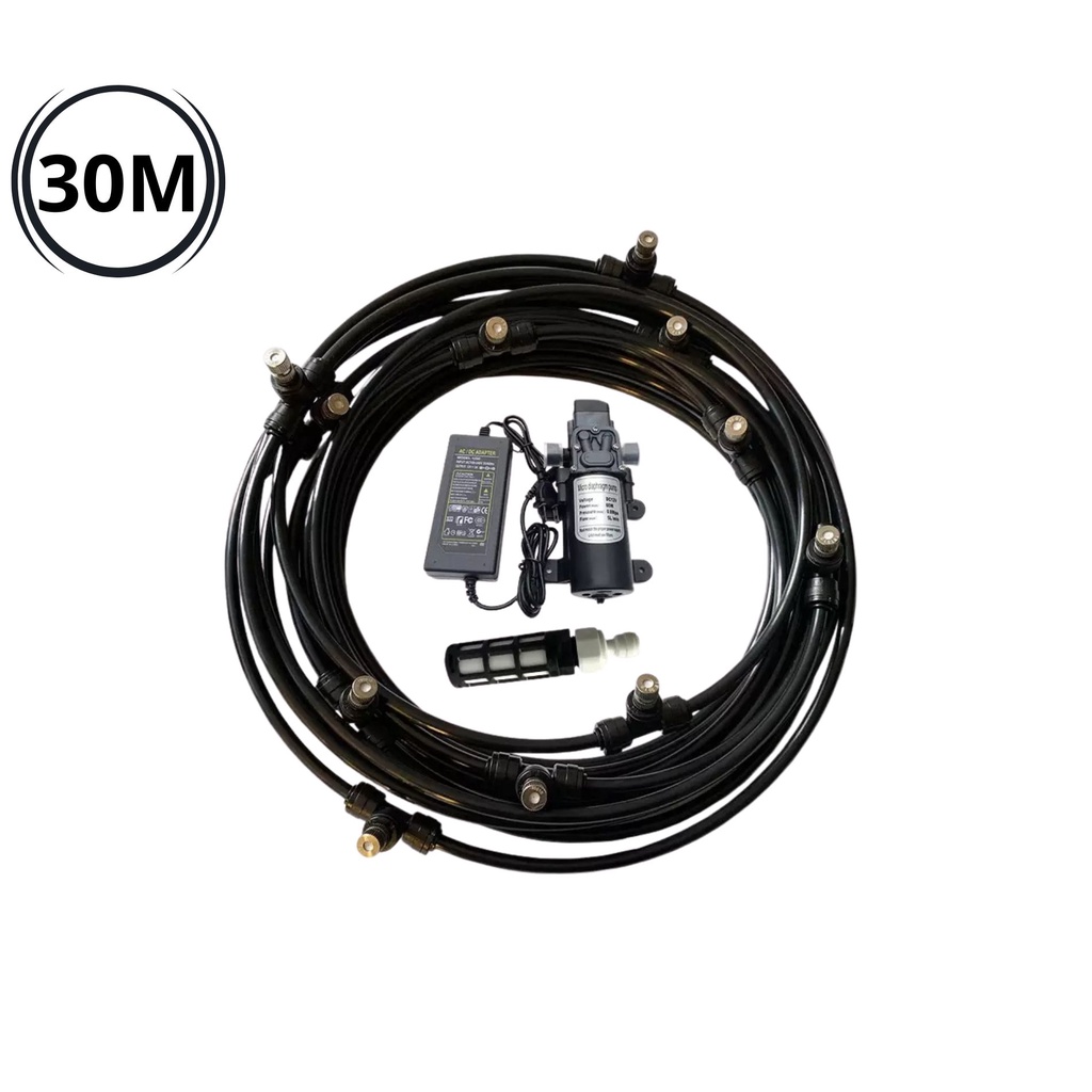 6m / 9m / 12m / 15m / 18m / 25m / 30m Low Pressure Mist System Watering ...
