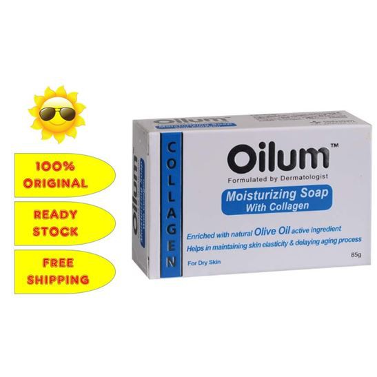 OILUM MOISTURIZING SOAP WITH COLLAGEN 85G | Shopee Malaysia