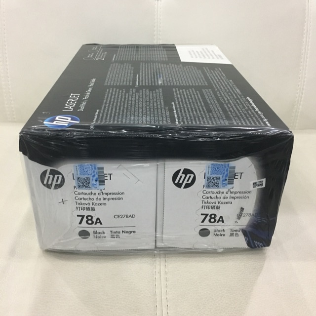HP CE278AD (78A) Twin Pack Black Toner (Genuine ) M1536DNF Pro P156 278 ...